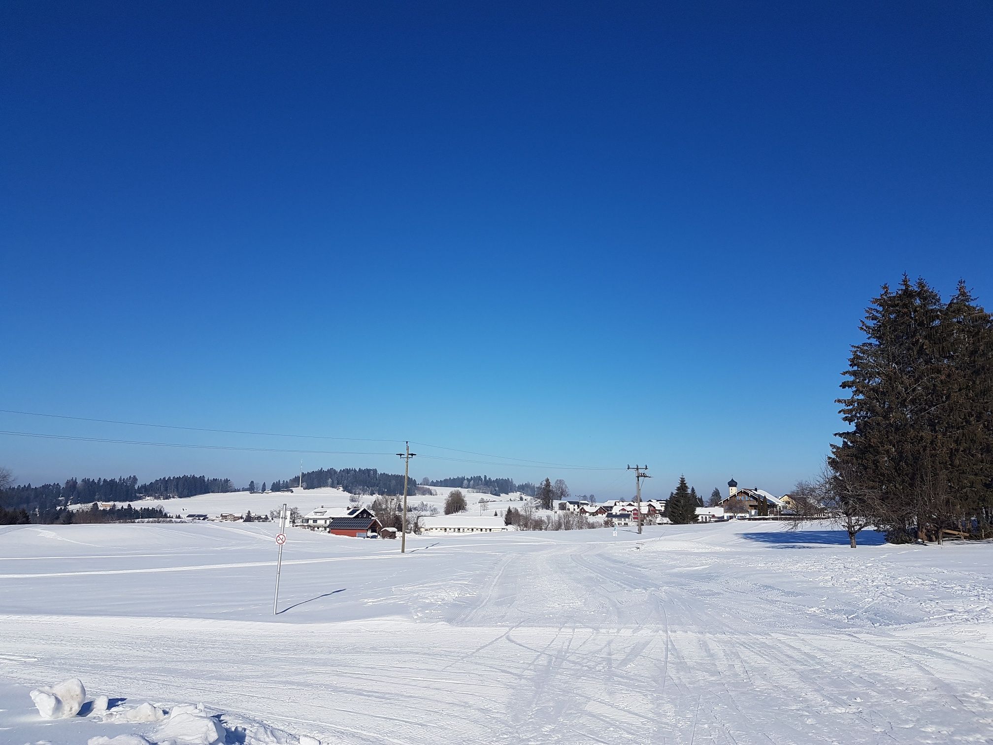 Höhen-Loipe Oberreute - Allgäu