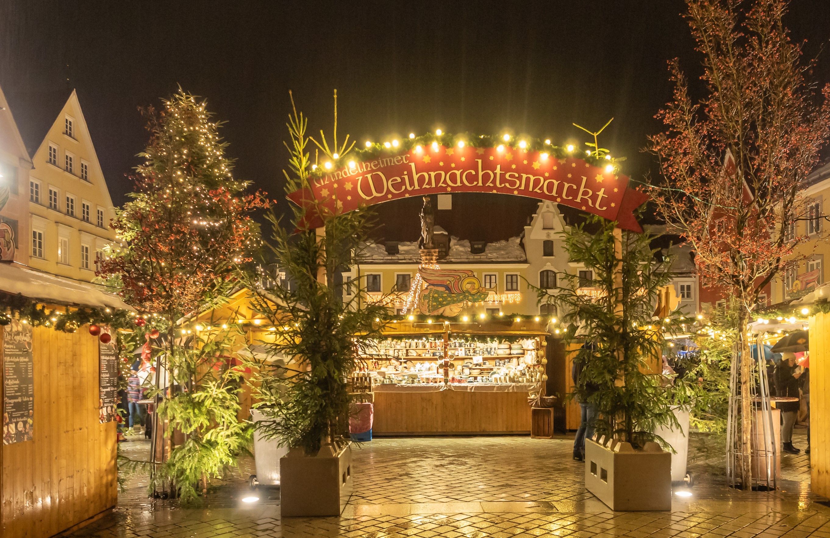 Weihnachtsmarkt in Mindelheim - Allgäu