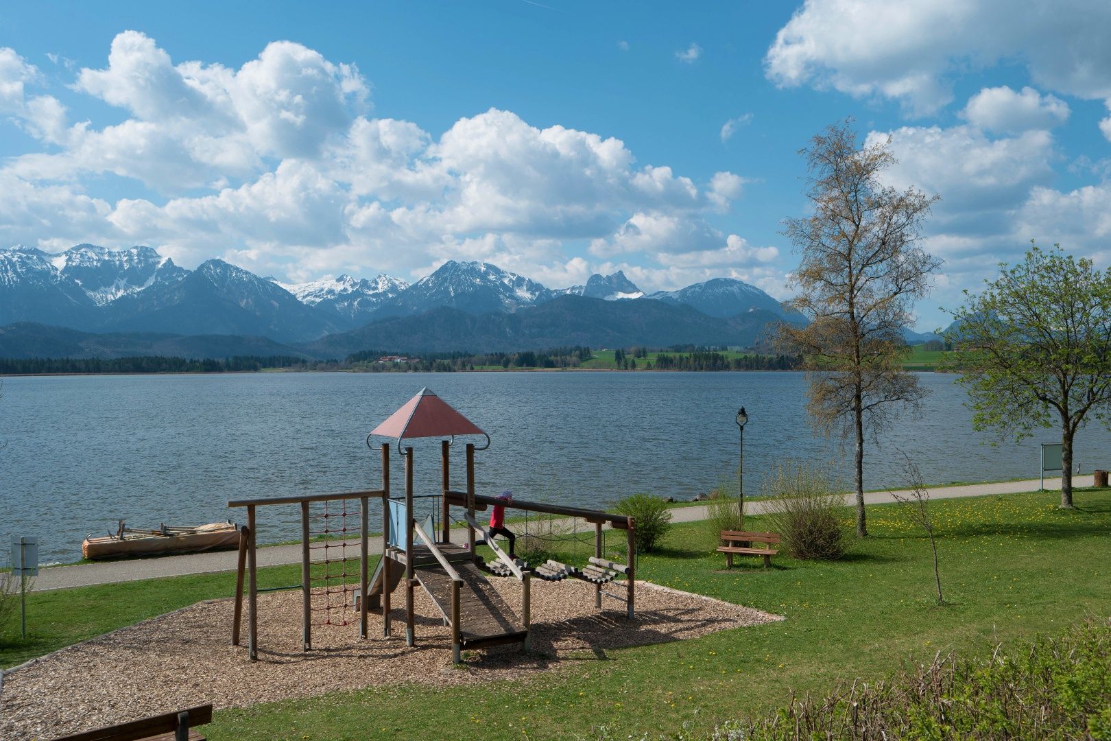 Hopfensee und Weißensee mit dem Rad erleben - Allgäu